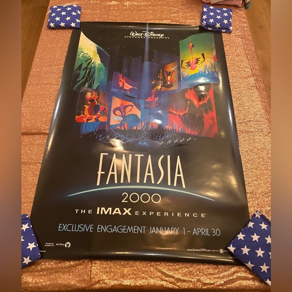 Disney | Art | Disney Vintage Fantasia 200 Original Imax Movie Double ...